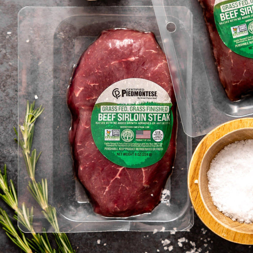 Sirloin Steak - 8oz – GoodLife Proteins
